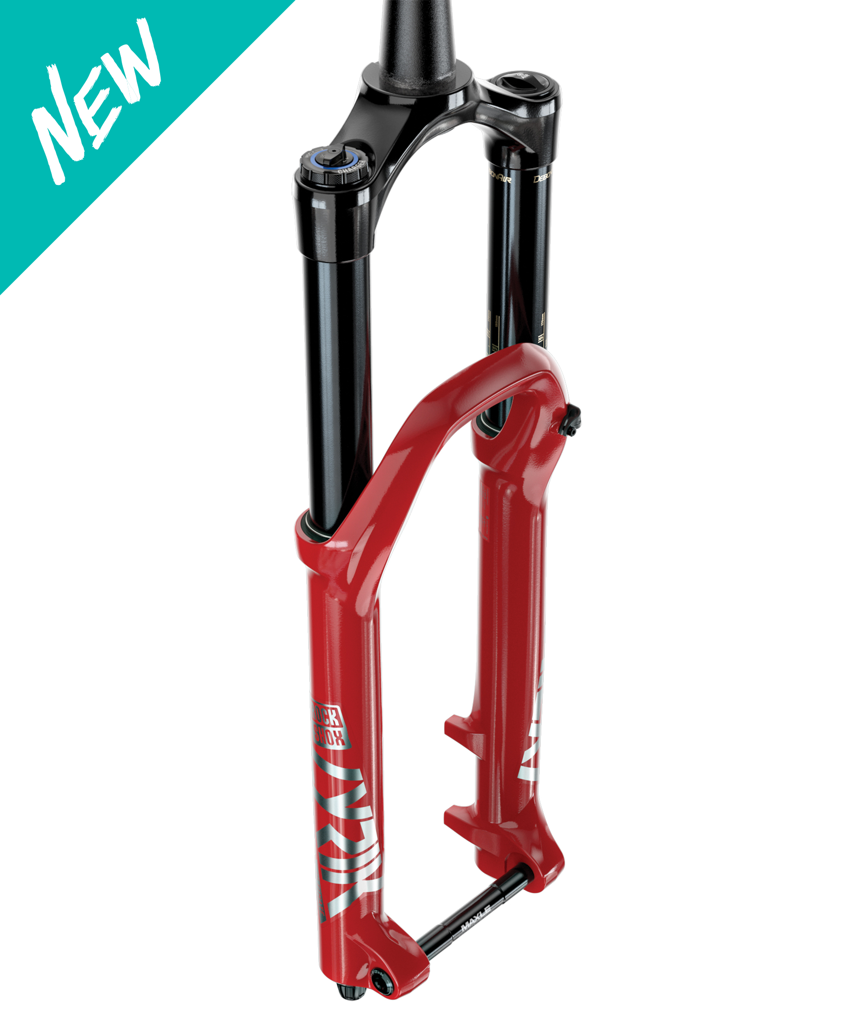 ROCK SHOX SID XC DUAL AIR FORK SUSPENSION DECAL SET RED VERSION ...