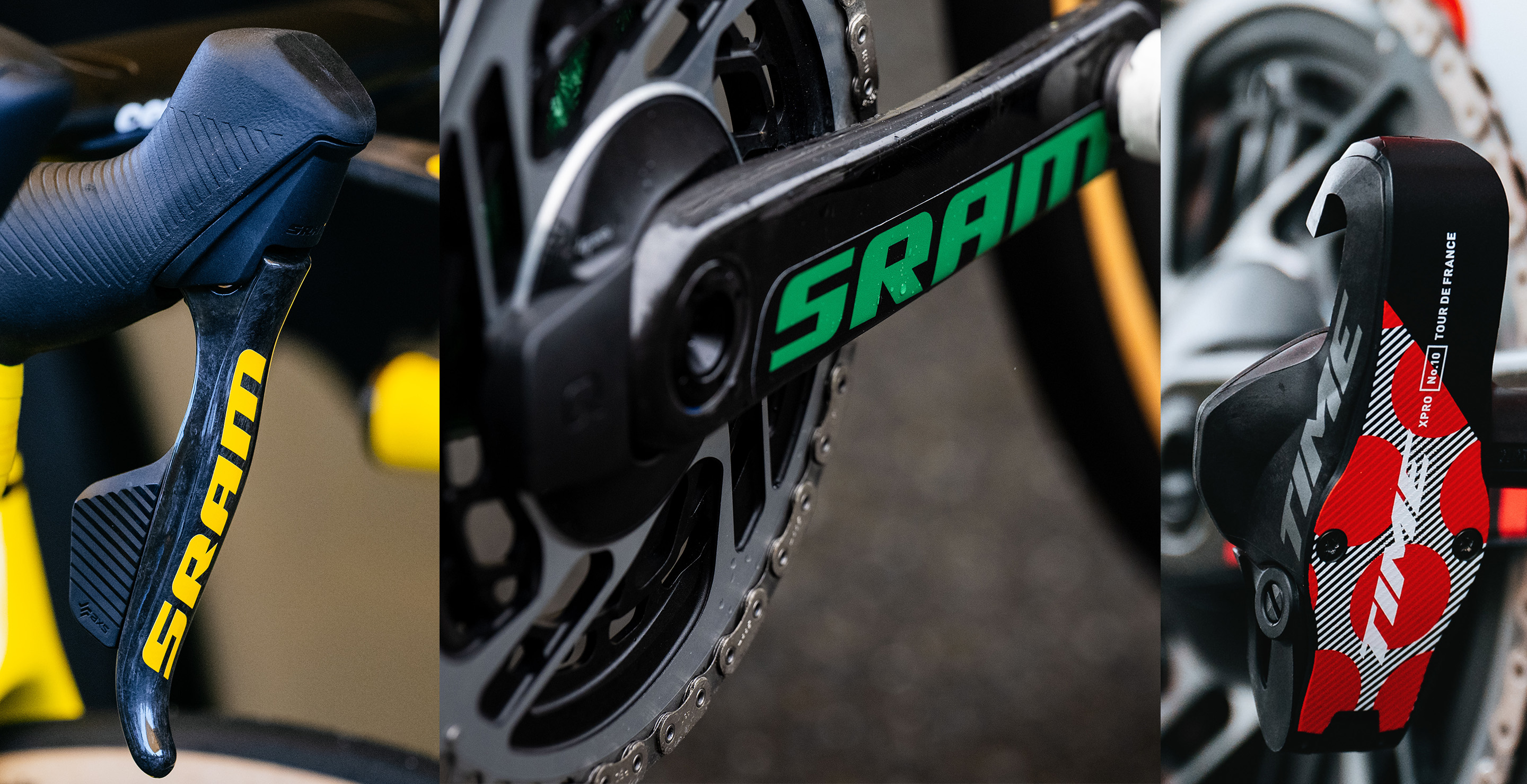 Bikes of the Tour de France Podium | SRAM